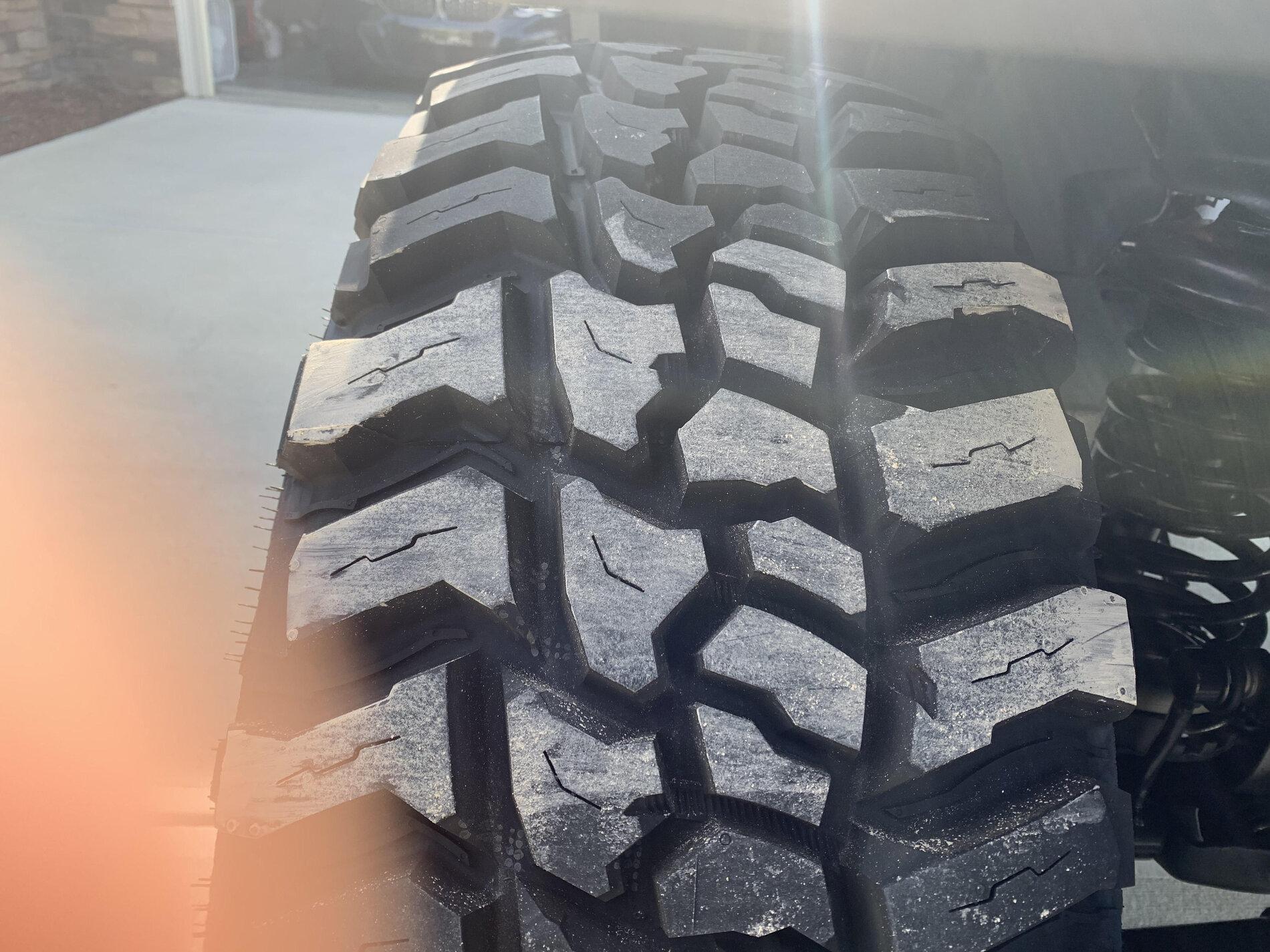 MT Baja Boss 37's, chalk test | Jeep Gladiator (JT) News, Forum ...
