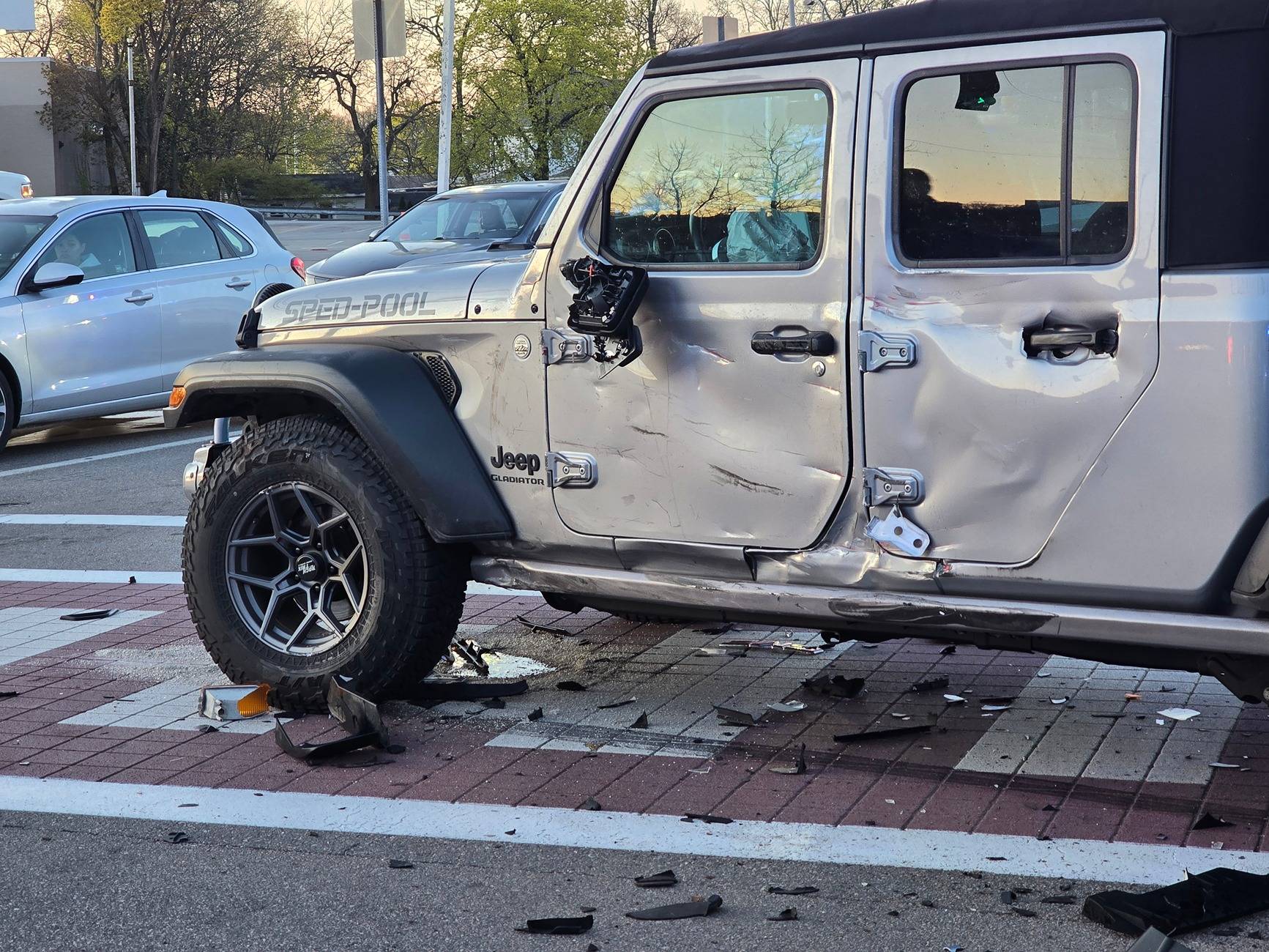 Dont go cheap on rock rails (traffic accident) | Jeep Gladiator (JT ...