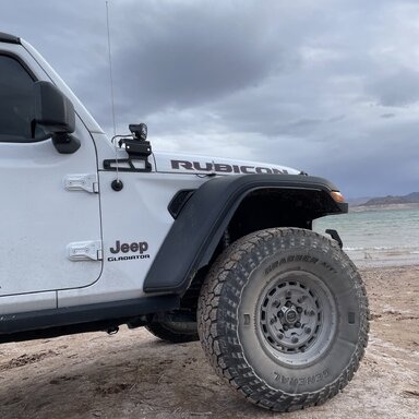 Badland Apex 12,000 lb. Winch installed | Jeep Gladiator (JT) News ...