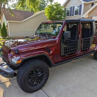 Snazzberry Pearl color match via spray can paint? | Jeep Gladiator (JT ...