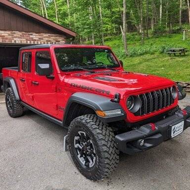 Flat Towing a Jeep Gladiator with a Factory Rubicon Steel Bumper | Jeep ...