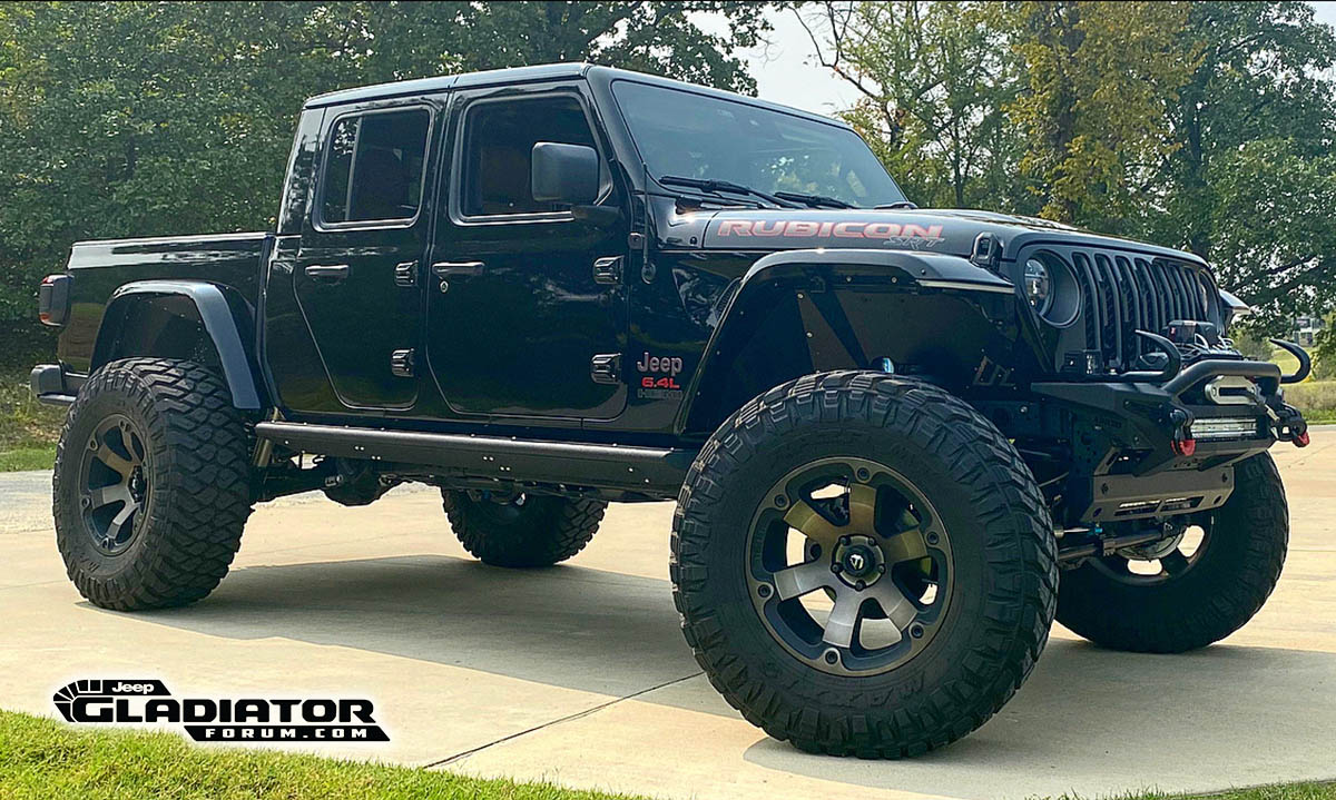 Swapped a 6.4L V8 Hemi into my Gladiator Rubicon "SRT" (Videos & Pics ...