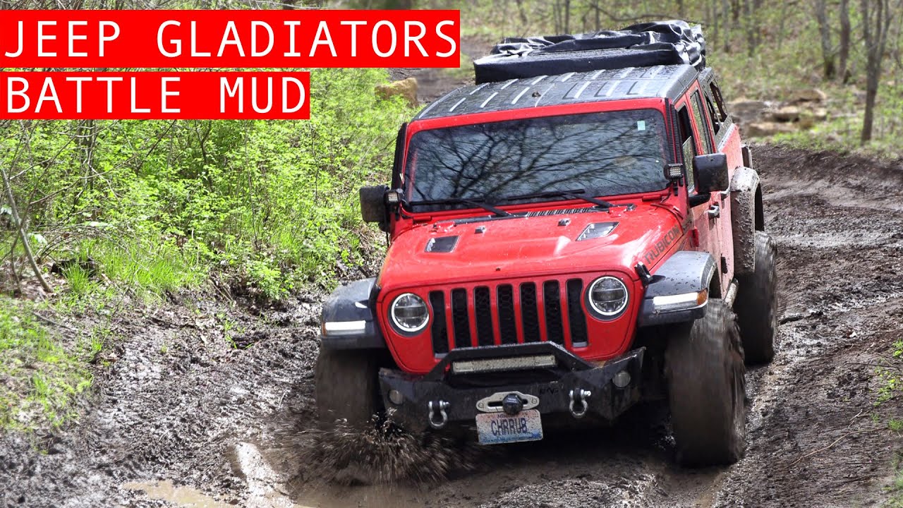Muddy Kansas Rocks - Stock Sport to Modified Rubicon Gladiators Tackle ...