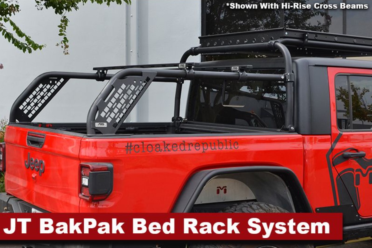 New Bed JT Rack System by Adventure Rack Systems: The "BakPak" | Jeep ...