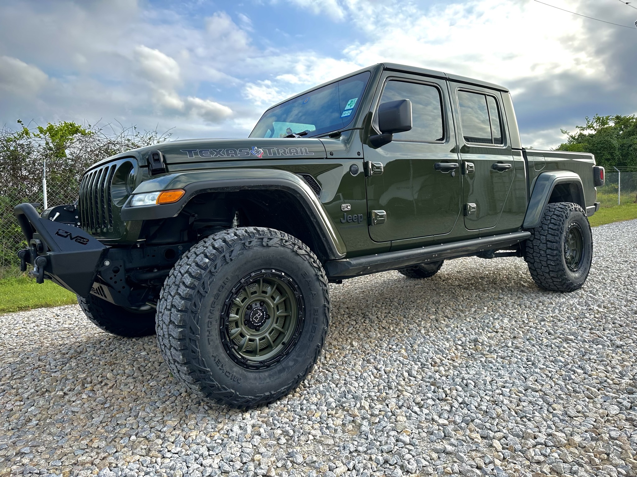 What a Difference a Day Made For Our Texas Trail Gladiator! | Jeep ...