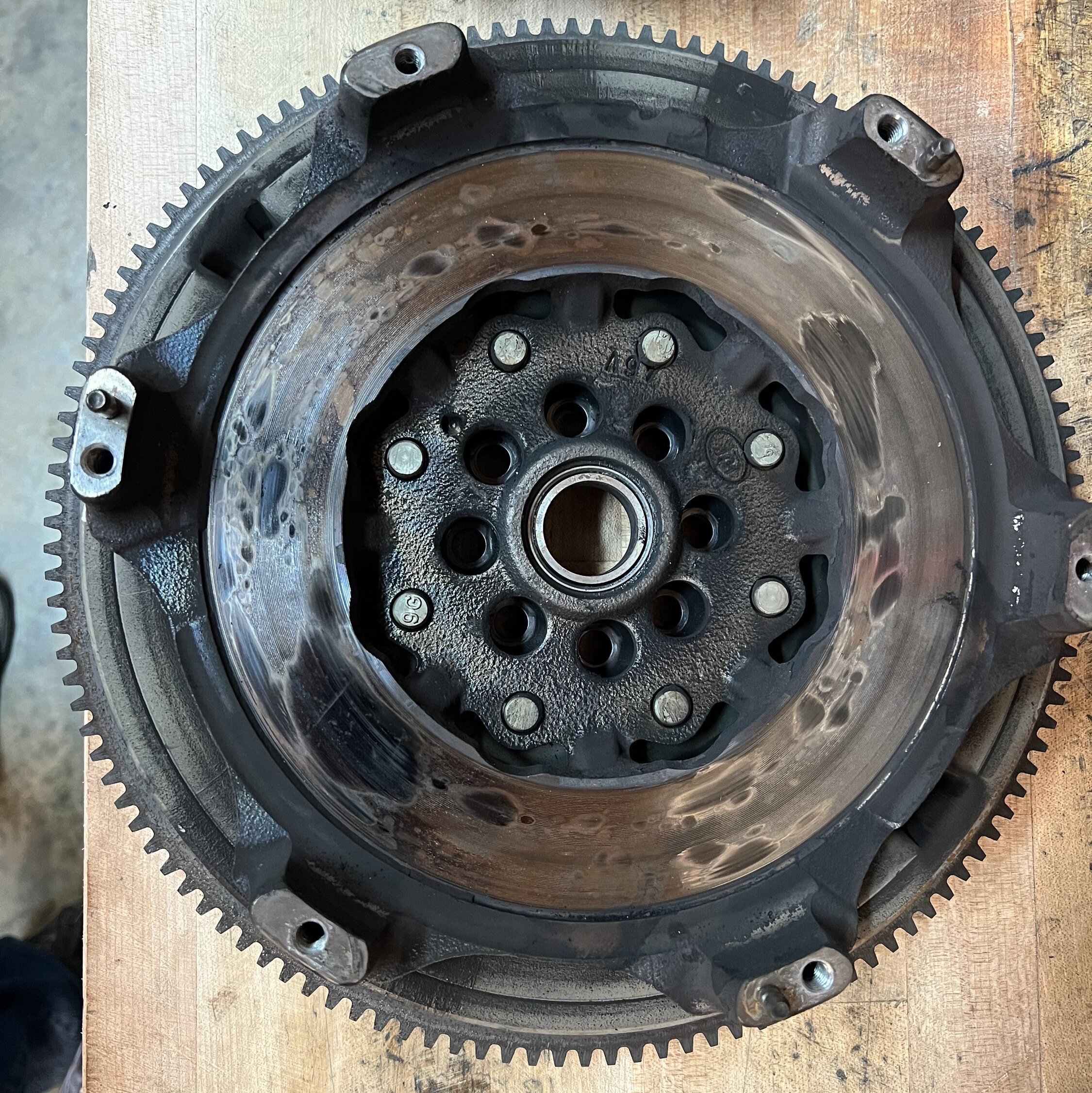 Pics & examination of 70,000 mile factory clutch | Page 3 | Jeep ...