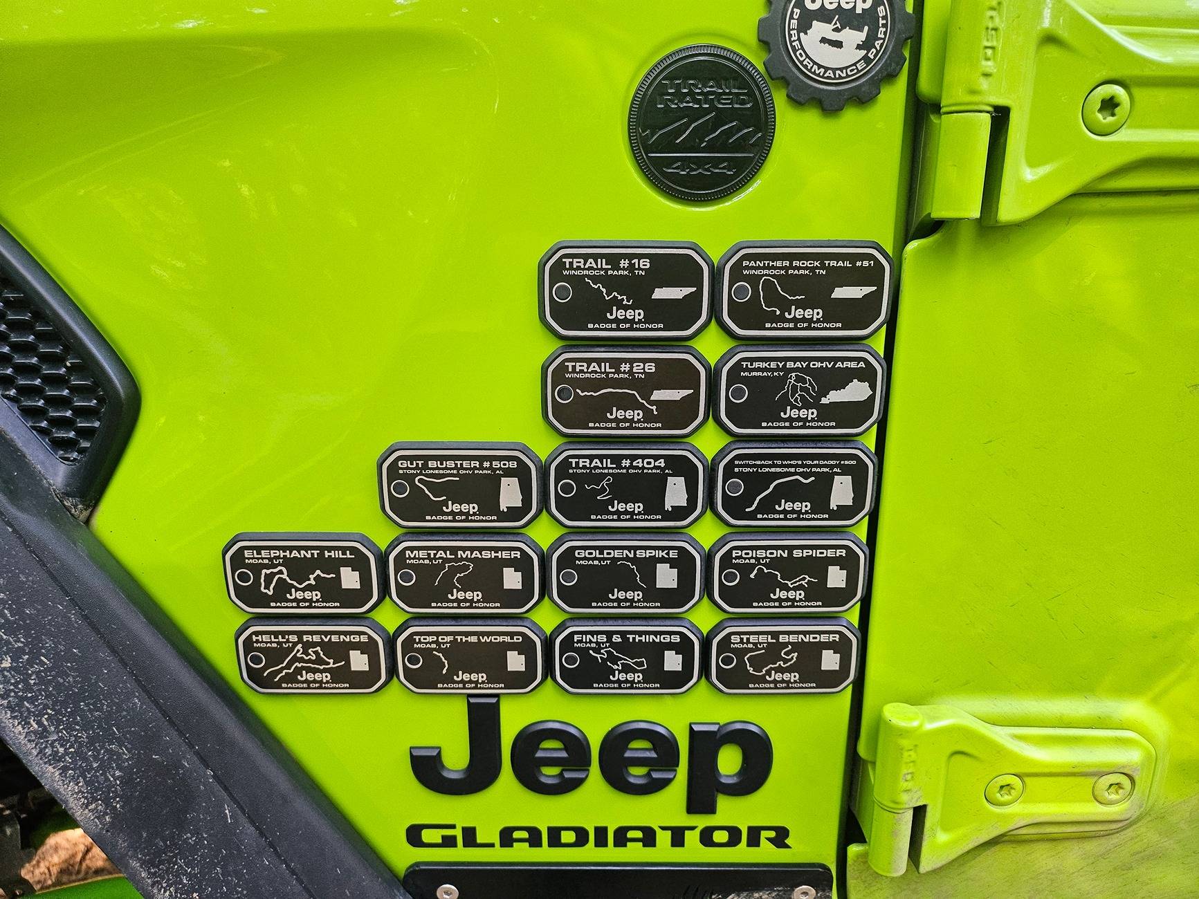 Finally Got My BOH Badges Mounted | Jeep Gladiator (JT) News, Forum ...