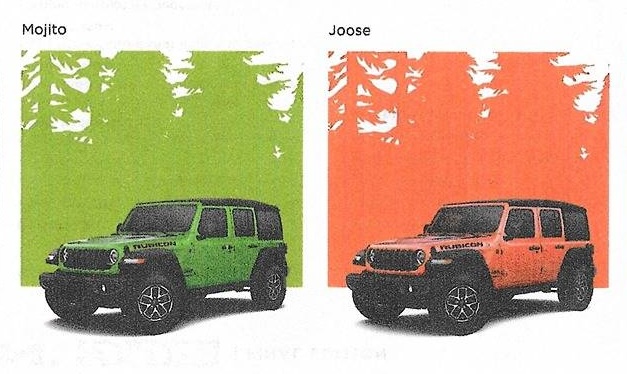 New 2025 Colors: Mojito & Joose PL4 | Jeep Gladiator (JT) News, Forum ...