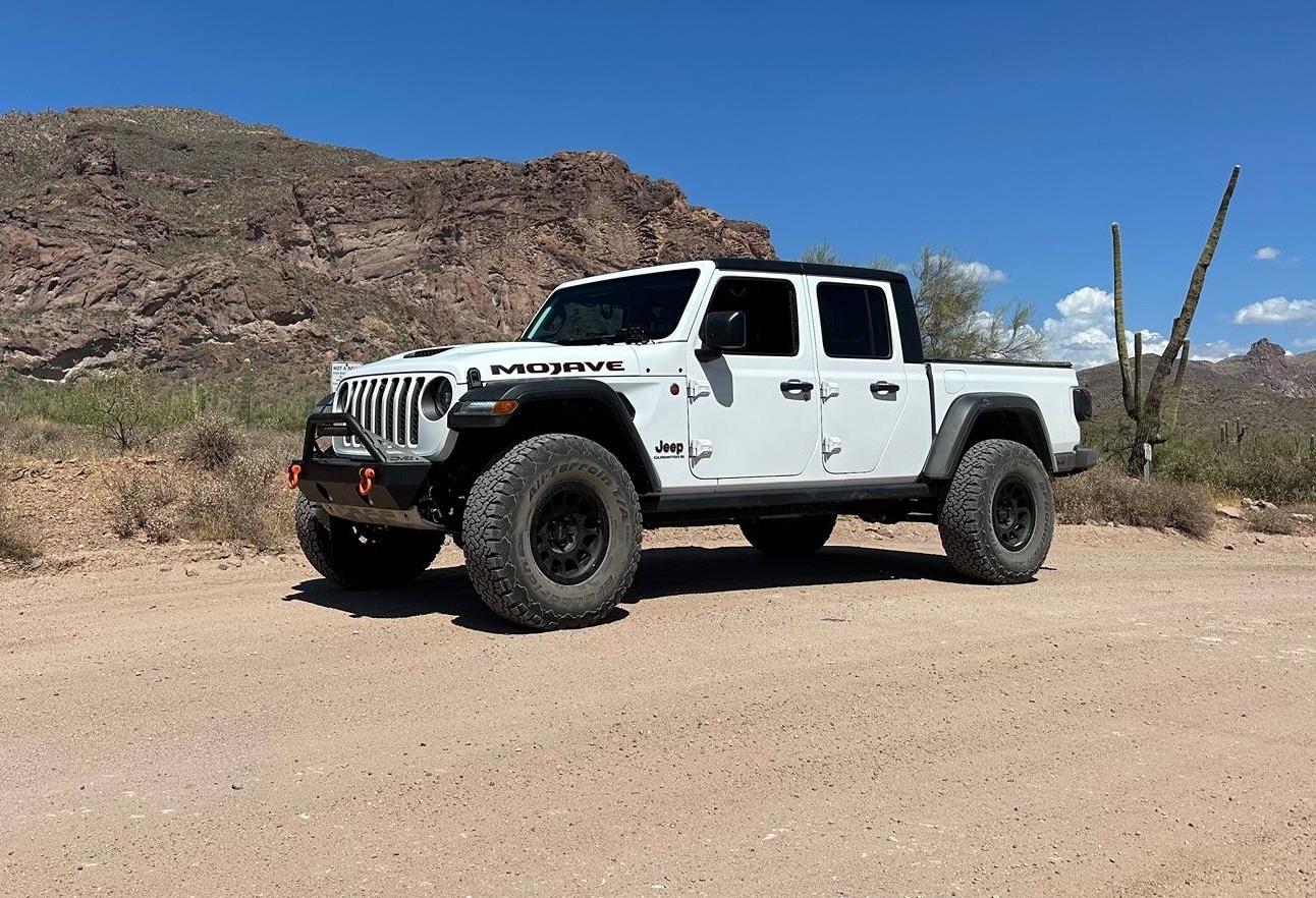 My Mojave Gladiator after AEV lift, 37" BFG tires, Method wheels, LCA ...