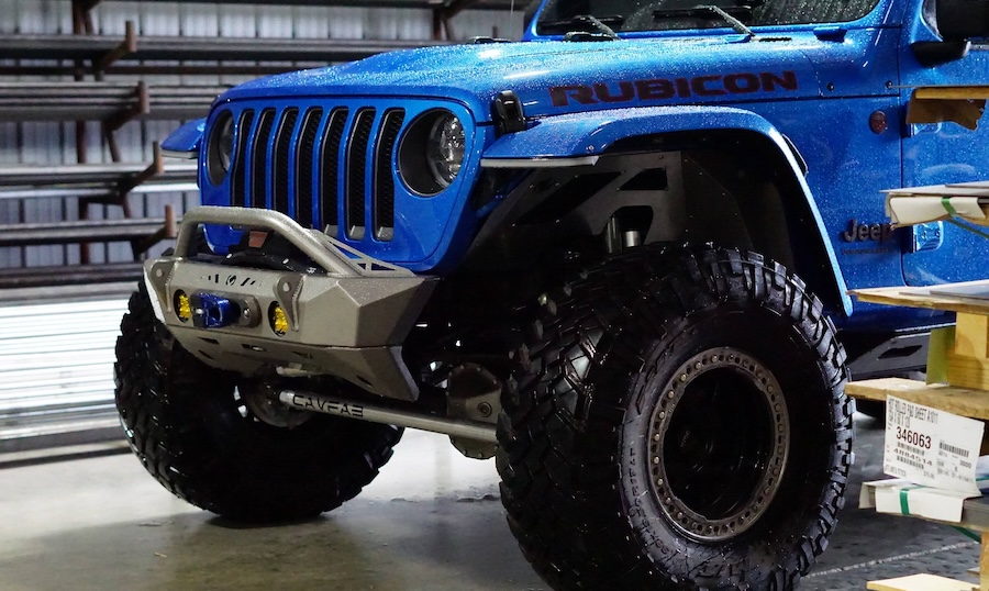 CavFab Predator Series Recessed Winch Bumper | Jeep Gladiator (JT) News ...